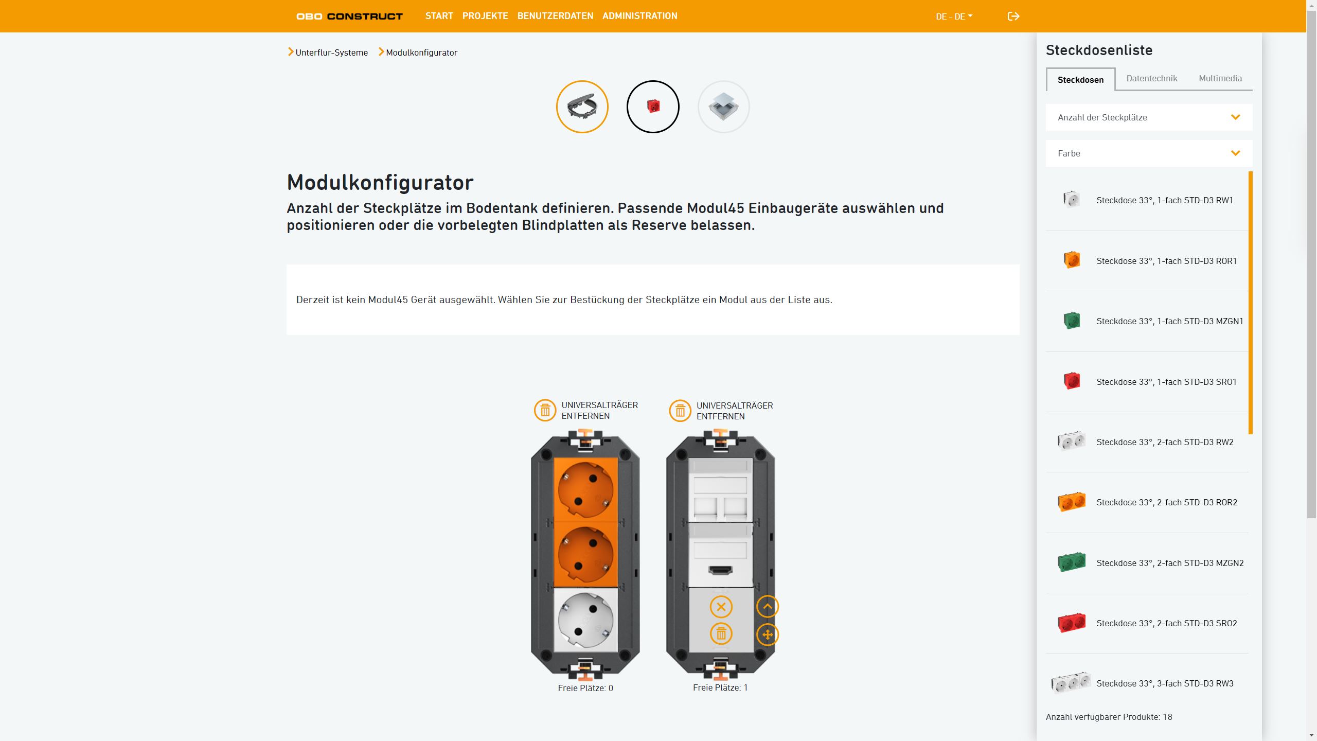 Planiranje sustava podnih instalacija s programom OBO Construct | OBO