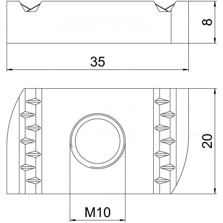 Klizna matica, A4 | OBO
